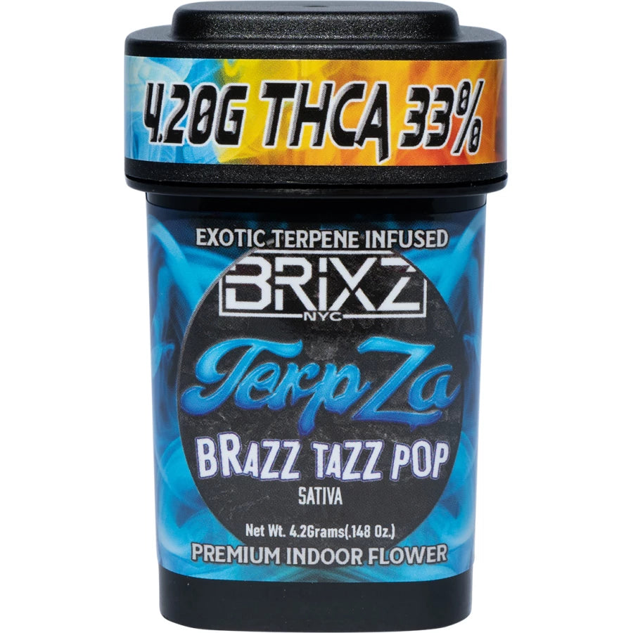 BRIXZ NYC TerpZa Exotic Terpene Infused THCA Premium Indoor Flower 4.2 – TenVape