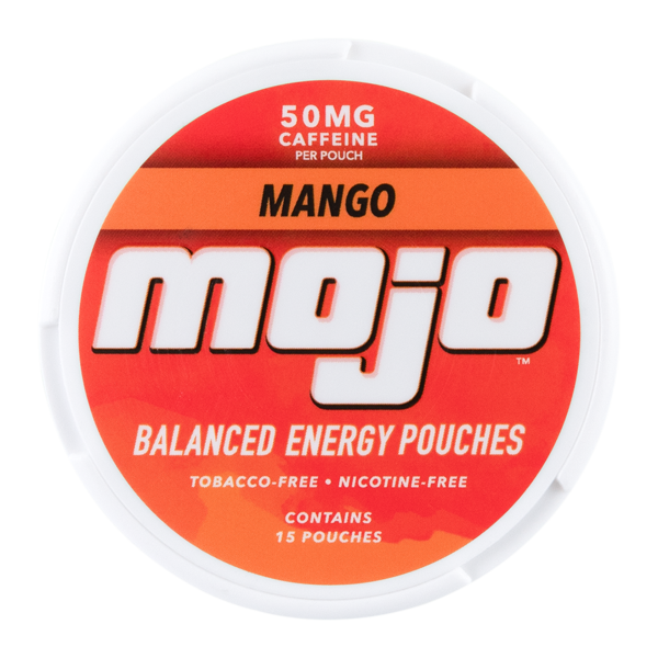 Mango Mojo Balanced Energy Caffeine Pouches – TenVape