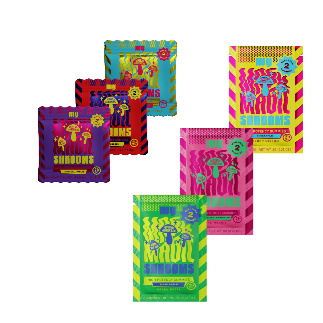 Exodus Magic Gummies My Magic Shrooms – 2 ct Mini Pack – TenVape