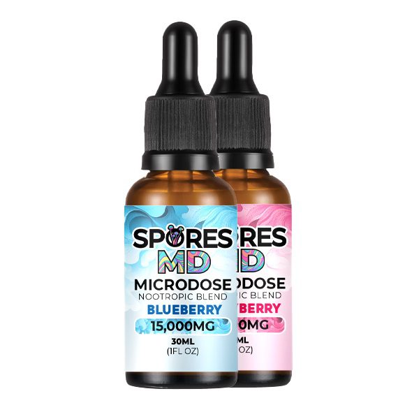 SporesMD Microdose Nootropic Infused Tincture 15000mg 30ml – TenVape