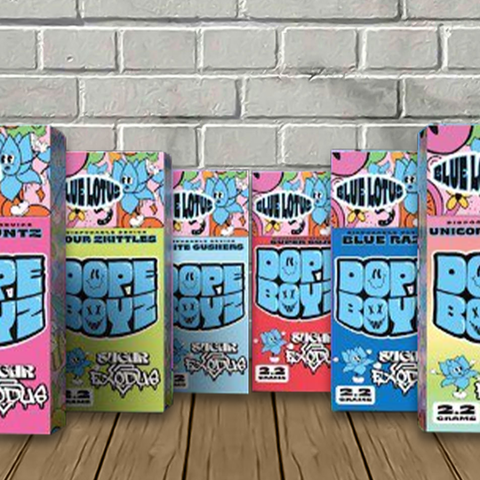 Sugar X Exodus Dope Boyz Blue Lotus Disposable Vape 2.2g – TenVape