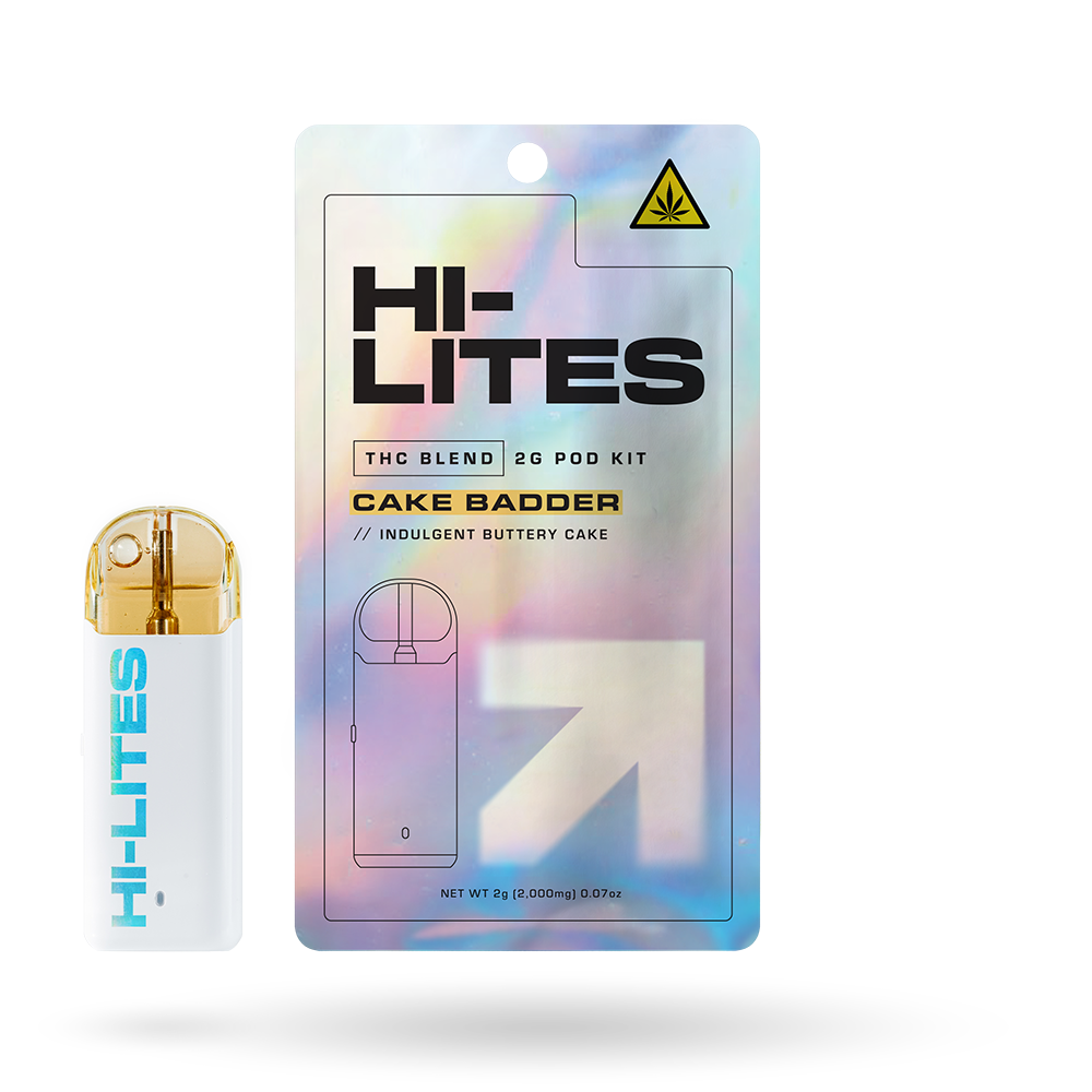 THC Blend Pod Starter Kit: Cake Badder 2g – TenVape