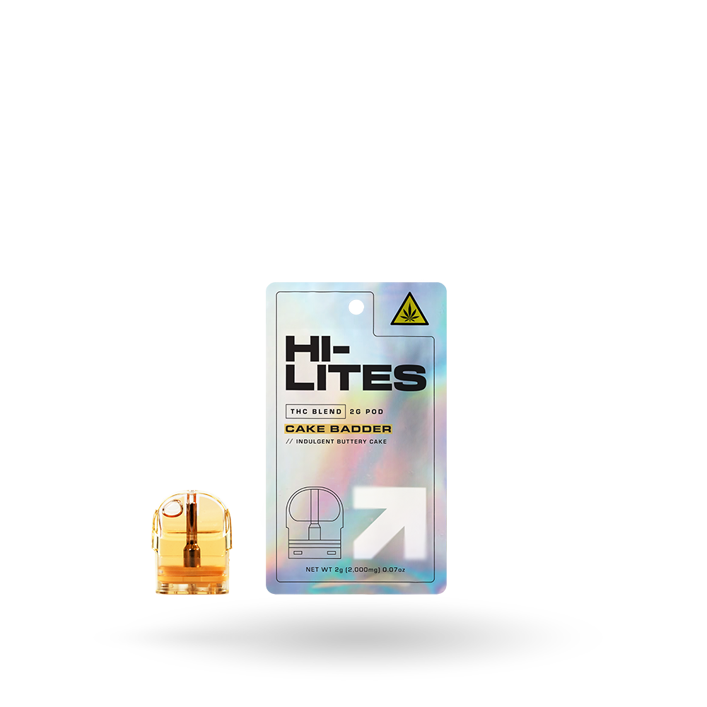 THC Blend Pod Refill: Cake Badder 2g – TenVape