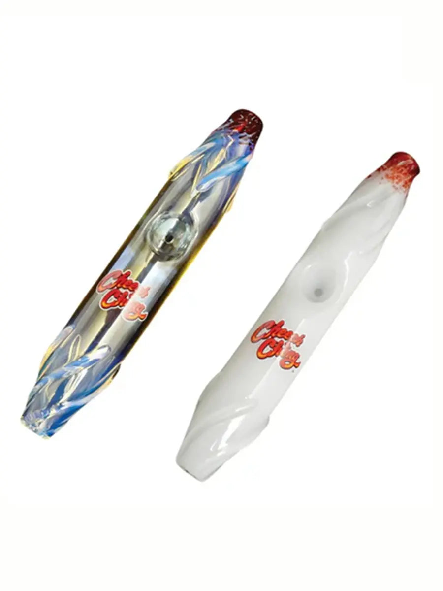 Cheech & Chong 4.5” Cheech & Chong Glass Labrador Hand Pipe – TenVape
