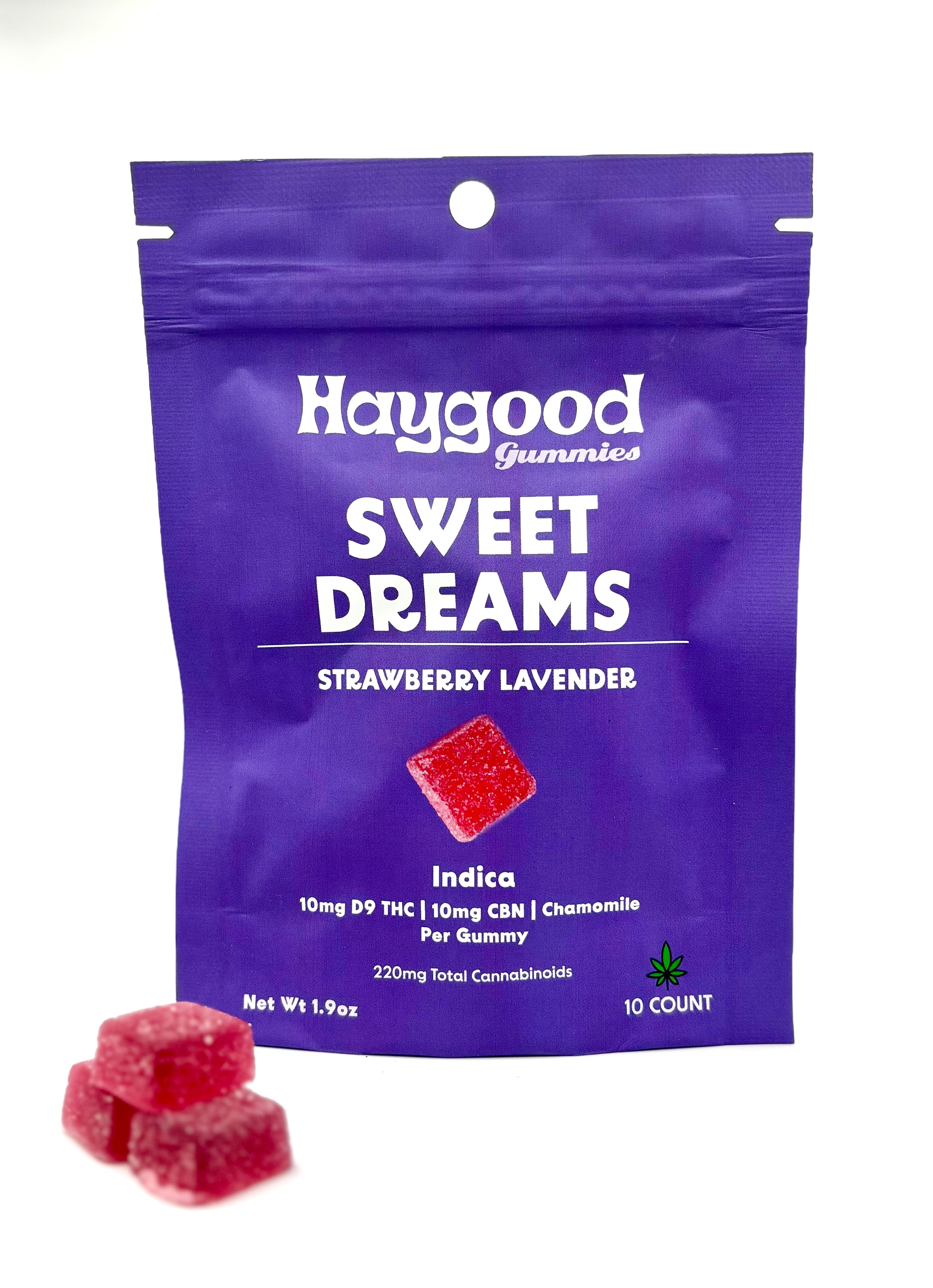 Haygood Farms Sweet Dreams: CBN & Delta 9 THC Live Resin Gummies – Ind ...