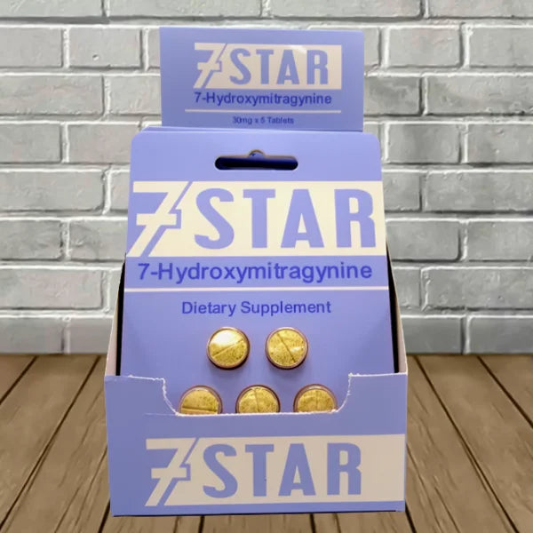 7 Star 7-Hydroxymitragynine Extract Tablets Full Case (12ct) – TenVape
