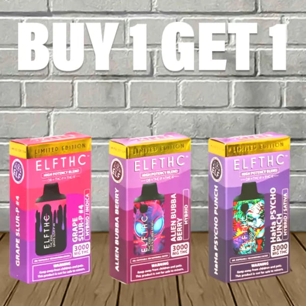 B1G1 Elf THC 3g Disposable Bundle – TenVape