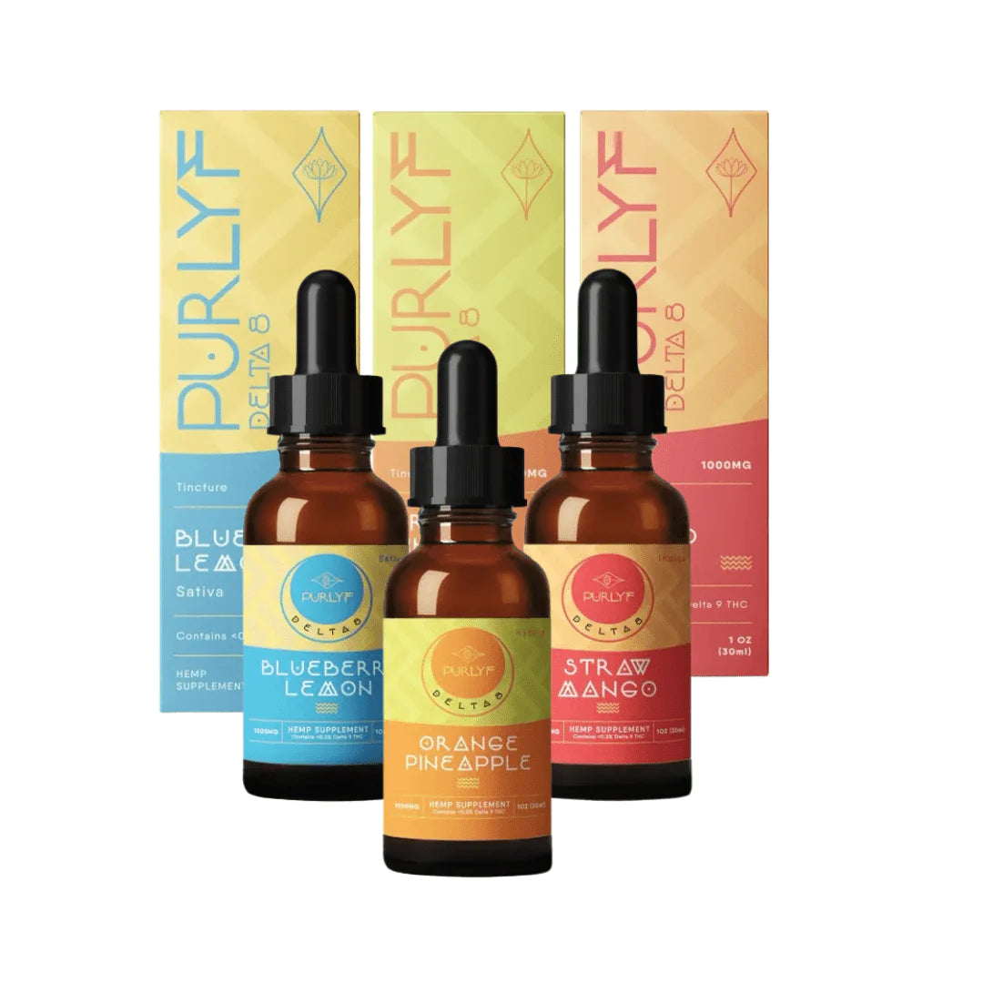 Purlyf | Delta 8 Tincture - 1000mg – TenVape
