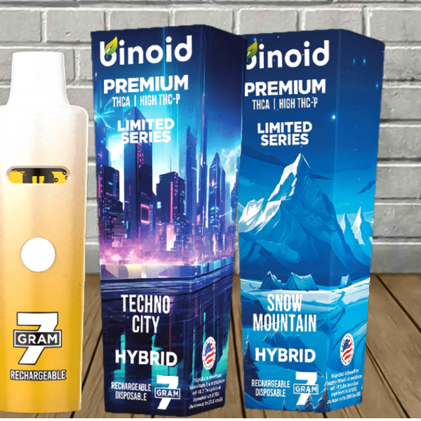 Binoid Limited Series THCA + High THCP Disposable Vape 7g – TenVape