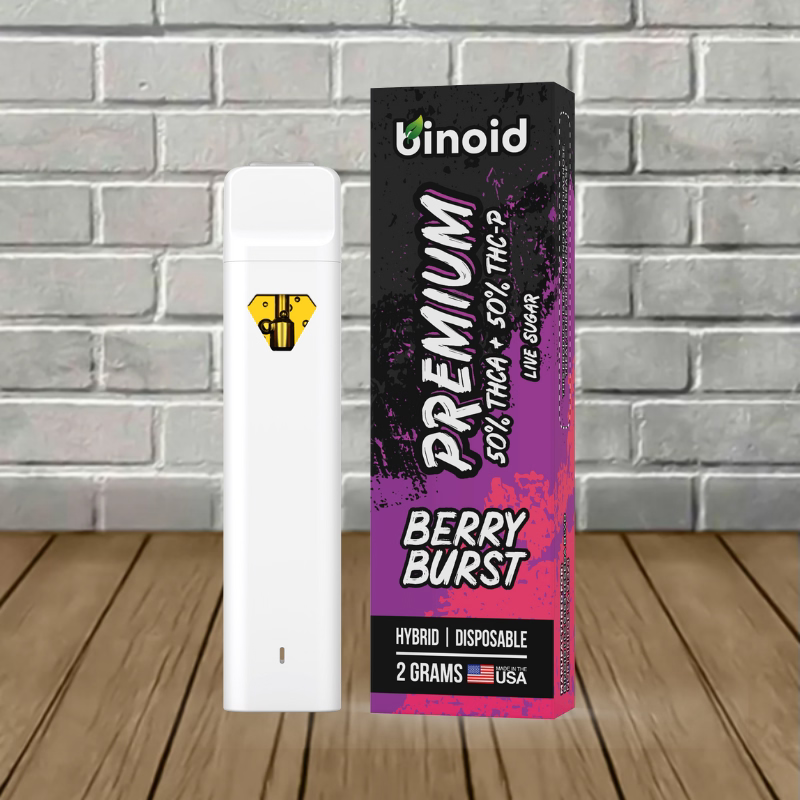 Binoid Pure 50/50 Live Sugar THCa + THCP Disposable 2g – TenVape