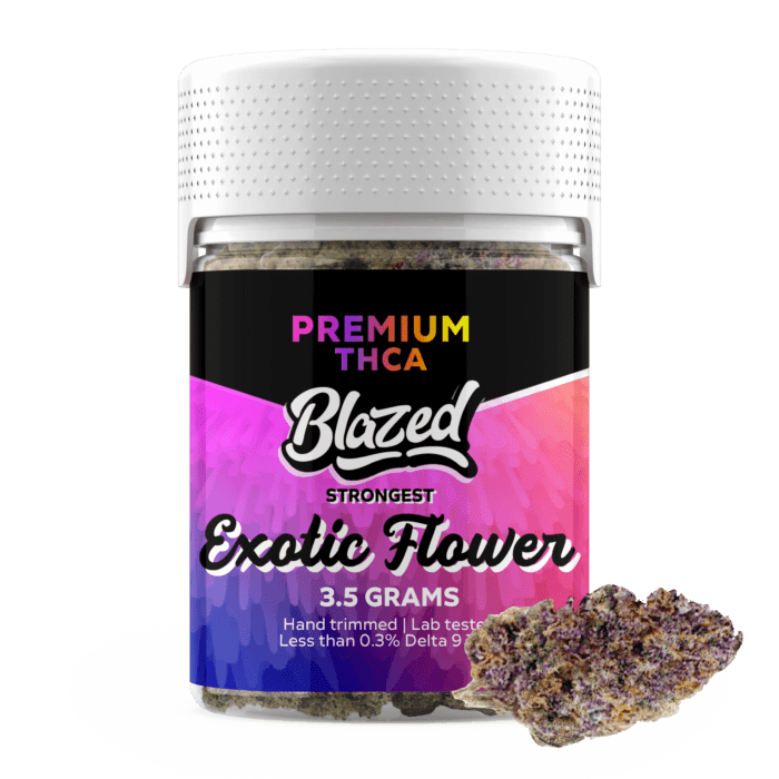 Bloomz Blazed Exotic THCA Flower – TenVape