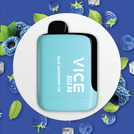 Blue Raspberry Ice Vice Box 2 70K Disposable Vape – TenVape