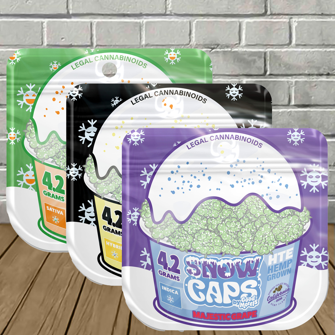 Caps By Good Morels Snowcaps THCa Flower 4.2g – TenVape