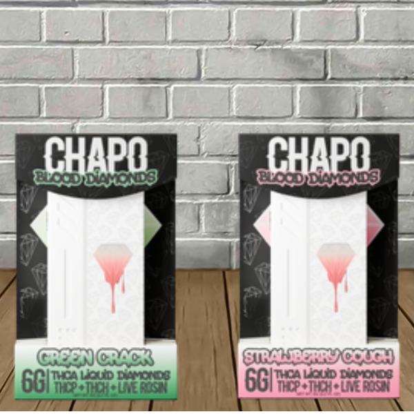 Chapo Extrax Live Rosin Blood Diamonds Disposable 6g – TenVape