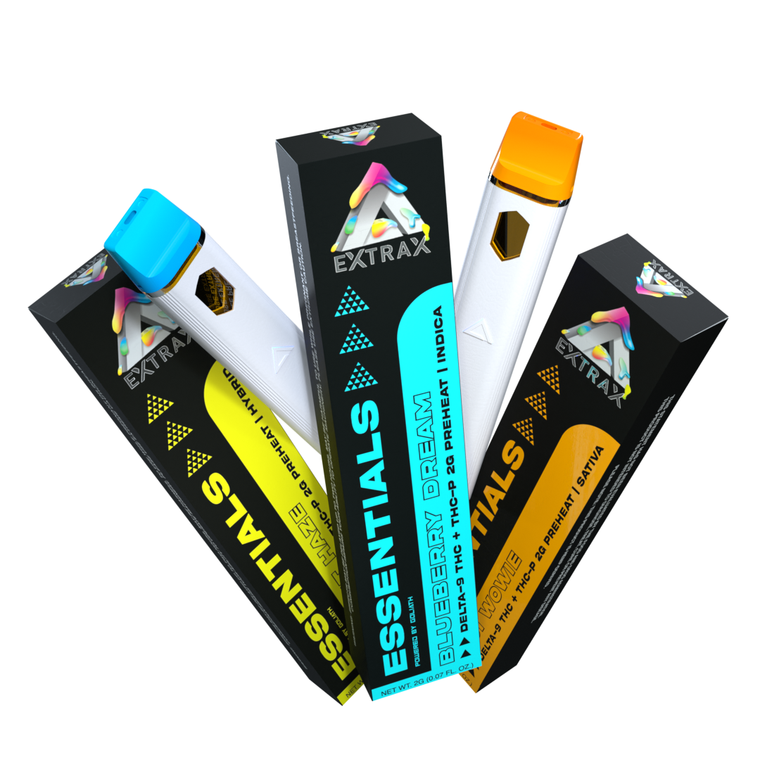 Delta Extrax Essentials by Goliath | Delta-9 + THCP Preheat Device + P ...