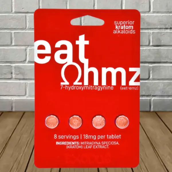 Exodus Eat Ohmz 7 Hydroxy Kratom Tablets – TenVape