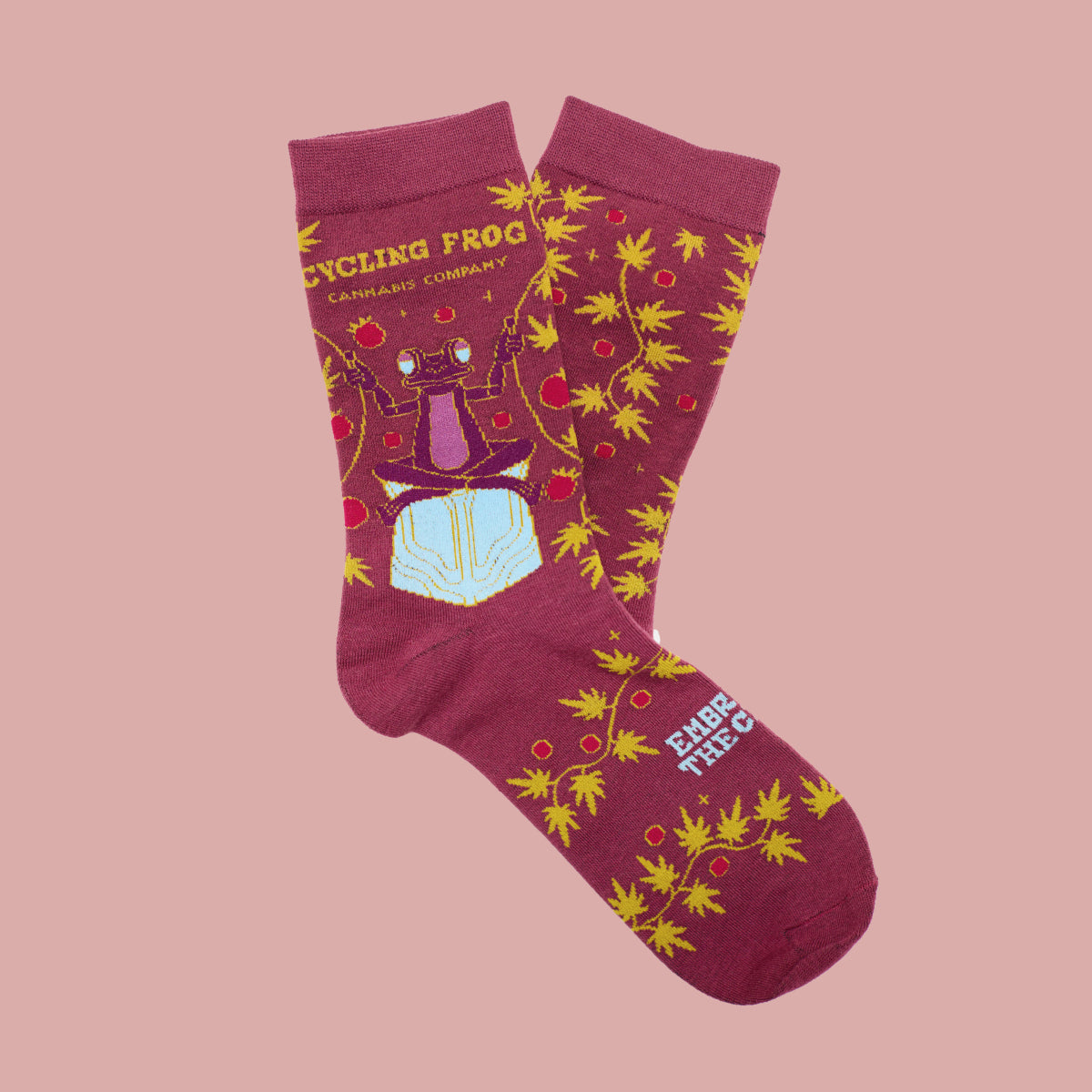 Cycling Frog Embrace the Chill Socks – TenVape