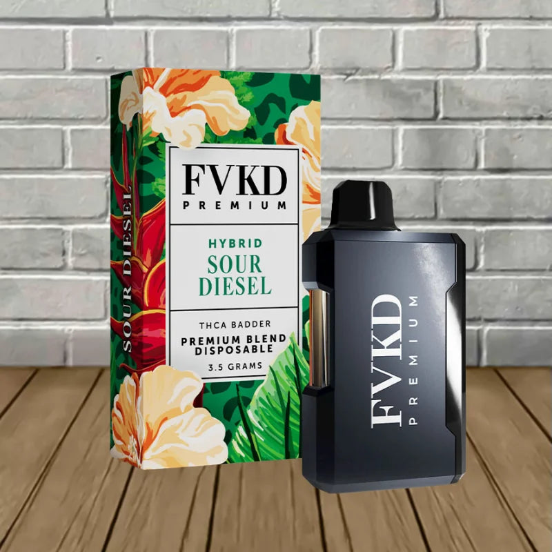 FVKD Premium THCa Badder 3.5g Disposable – TenVape