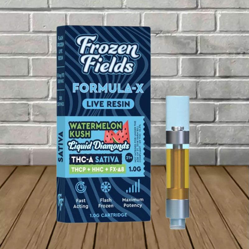 Frozen Fields Formula-X Liquid Diamonds THCa 1g Cartridge – TenVape