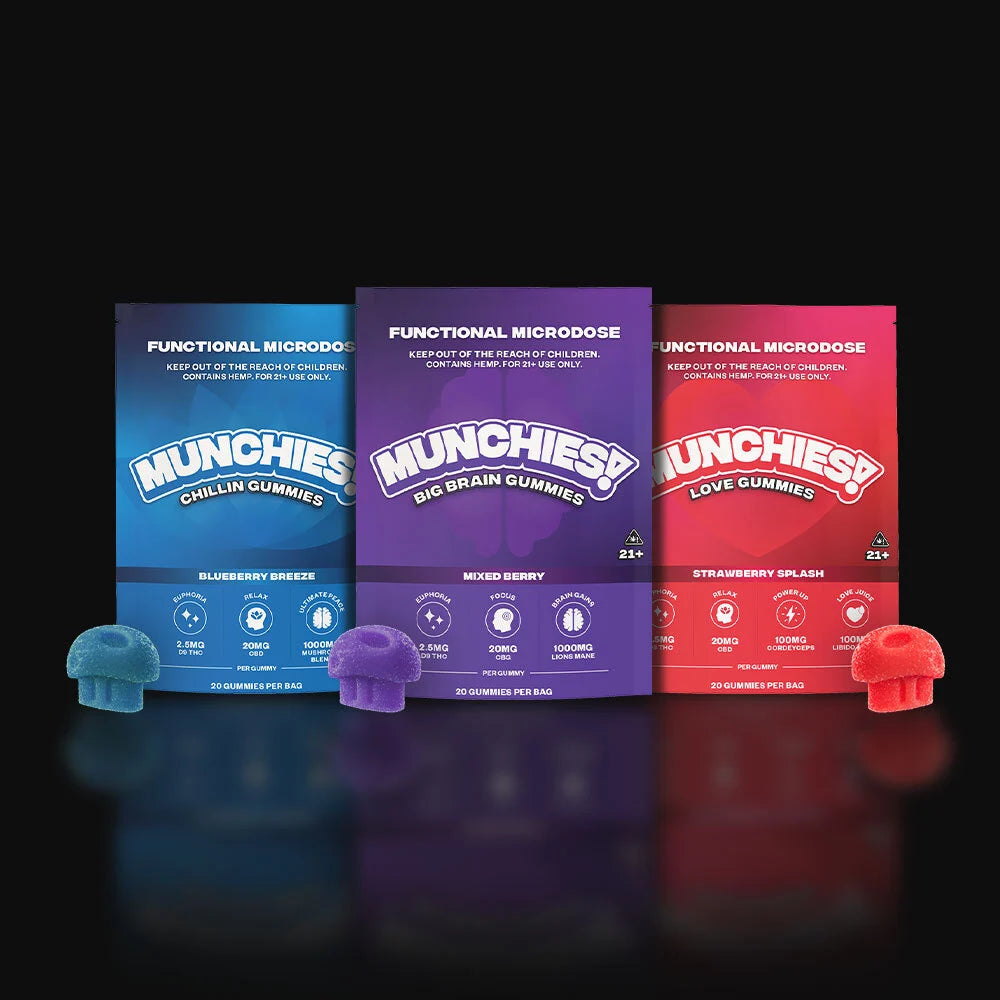 Delta Munchies Functional Microdose Gummies Bundle – TenVape