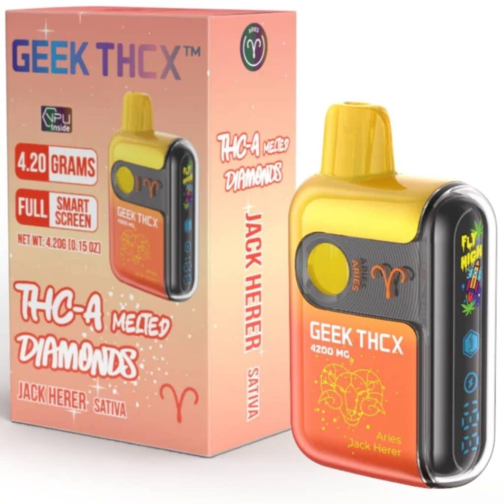 Geek THCX Pulse Pro THCa Melted Diamonds Disposable 4.2g – TenVape