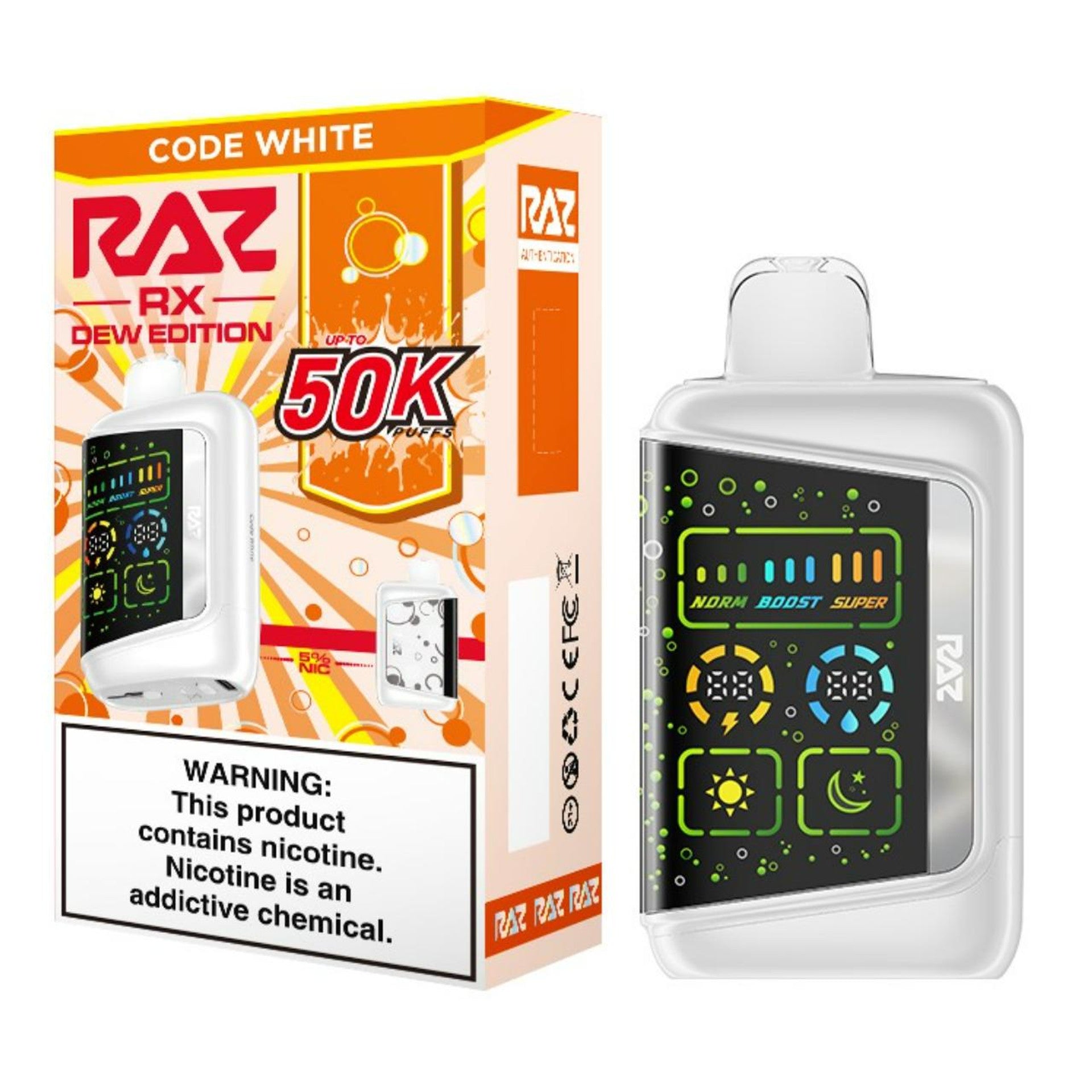 Geek Vape Raz RX Disposable (50000 Puffs) – TenVape