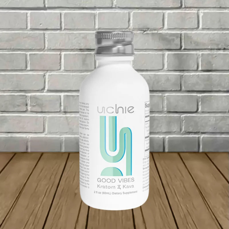 Uchie Good Vibes Kratom + Kava Extract Shot 2oz – TenVape
