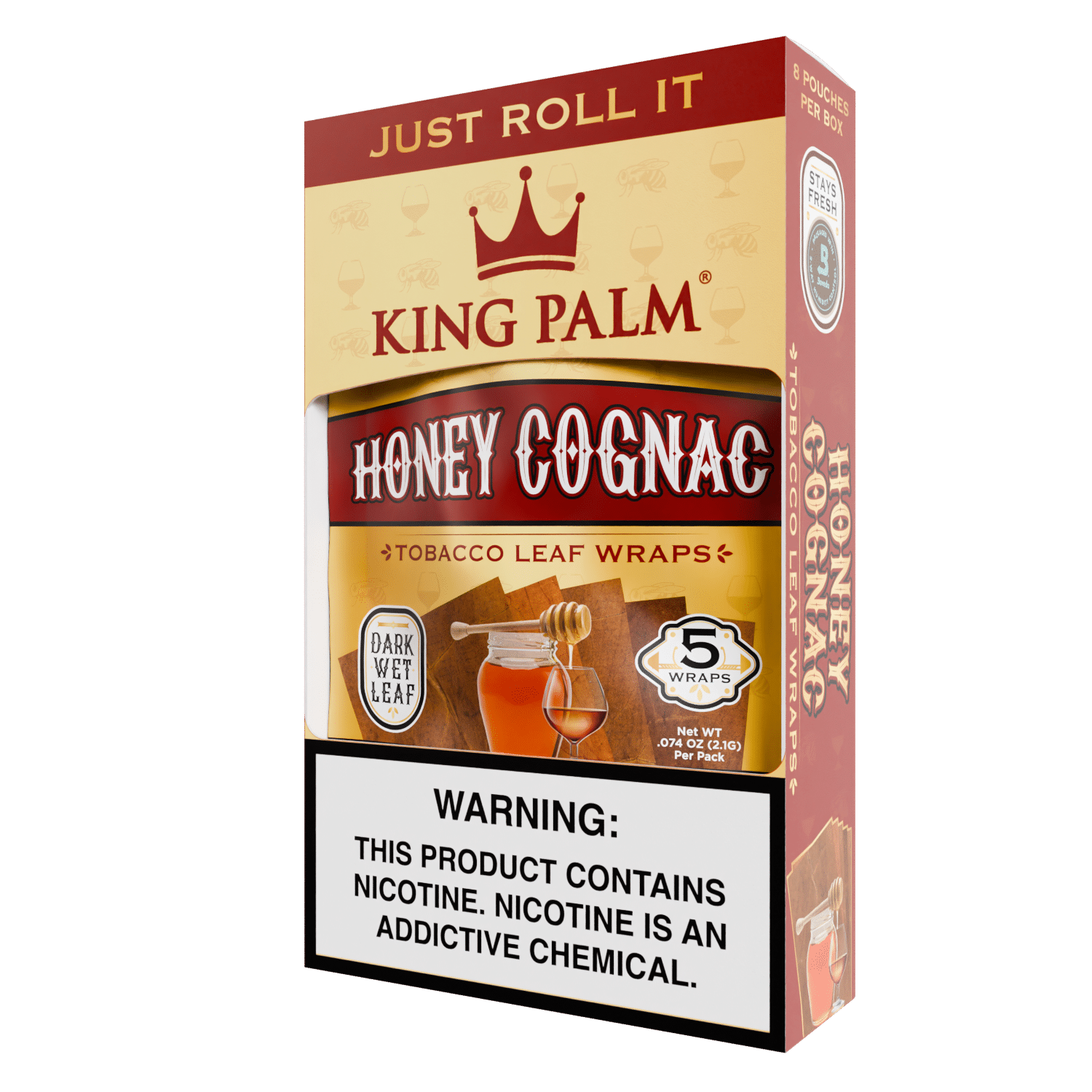 Tobacco Sheets – Honey Cognac King Palm – TenVape