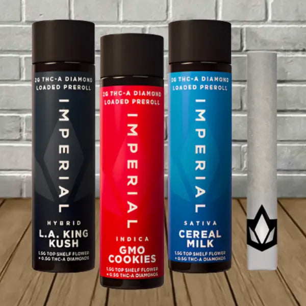 Imperial THCa Diamond Loaded Pre-Rolls 2g – TenVape