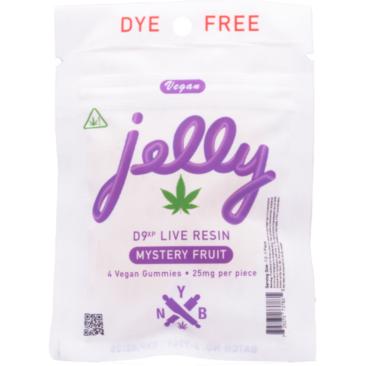 Jelly | Delta-9 THC Gummies Mystery Fruit | 25mg – (4ct) – TenVape