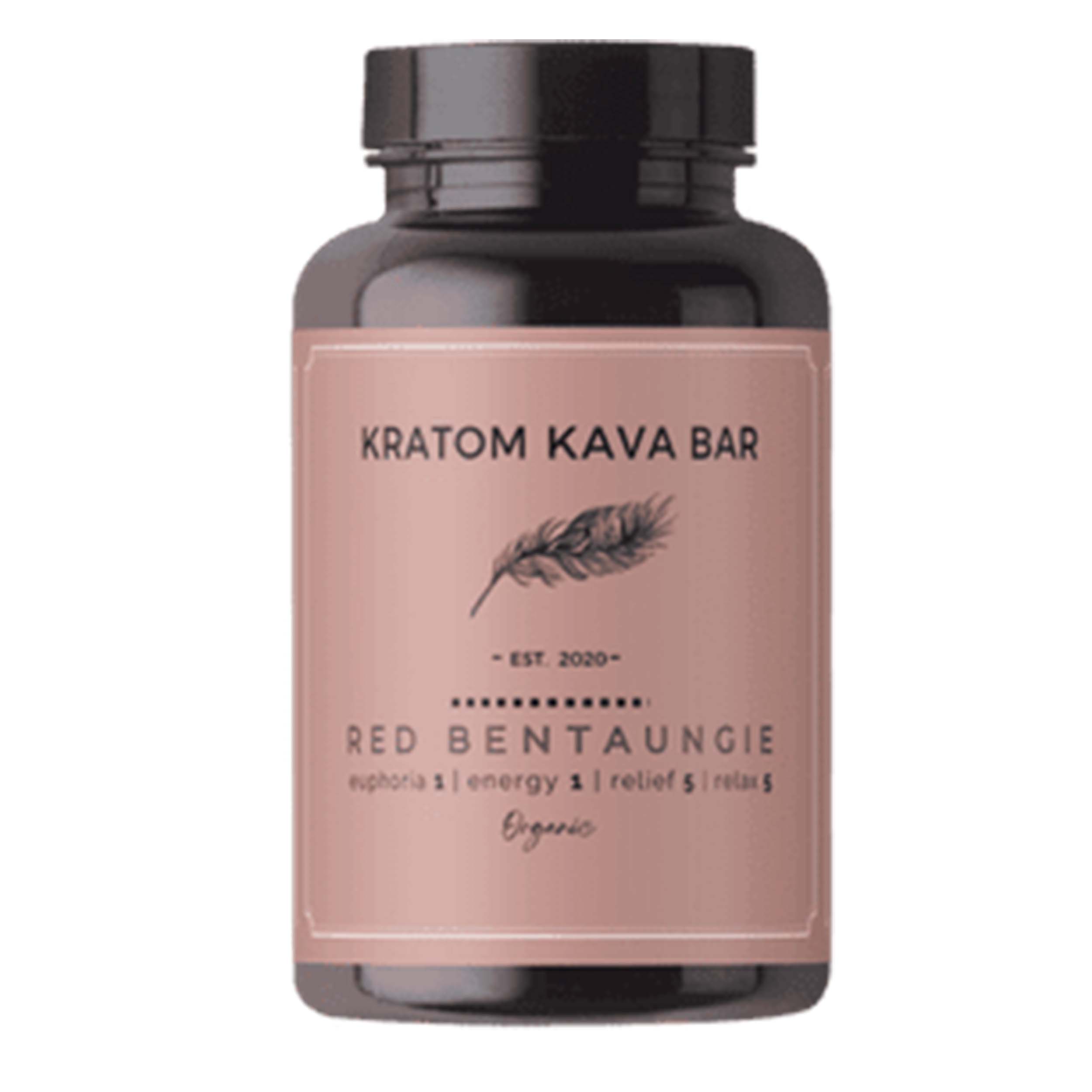 Kratom Kava Bar Red Bentuangie Capsules – TenVape
