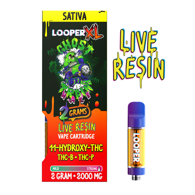 Looper XL Cartridge 2g: Ghost Train Haze by Looper Vape – TenVape