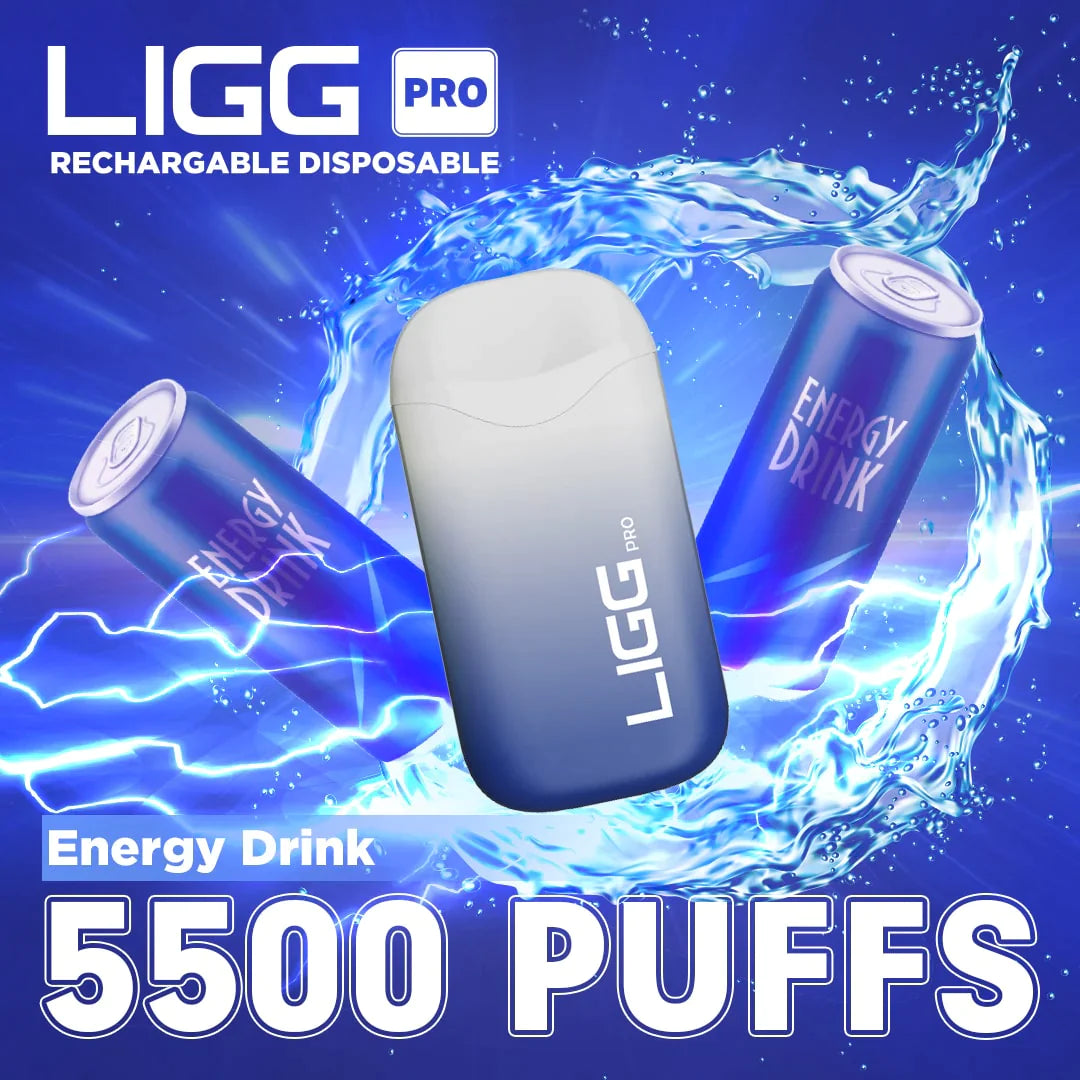 Ligg Pro 5500 Puffs Disposable Vape - Energy Drink – TenVape
