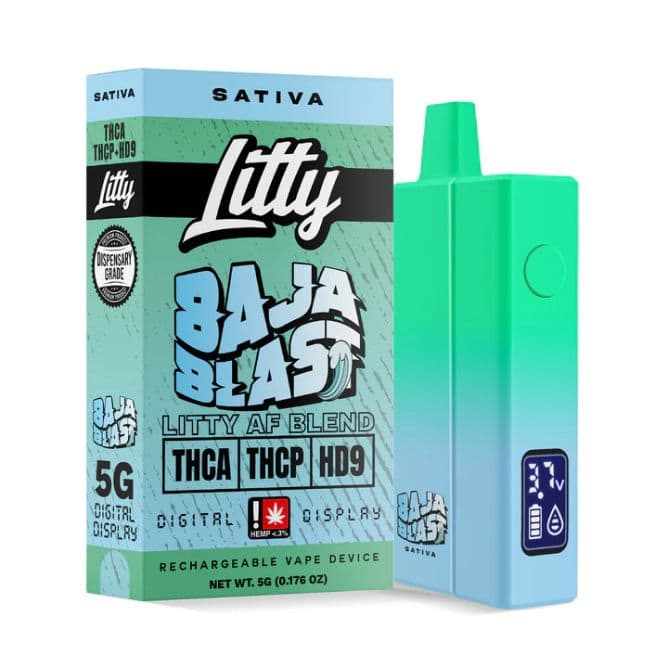 Litty AF Blend THCa Disposable Vape Pen 5g – TenVape