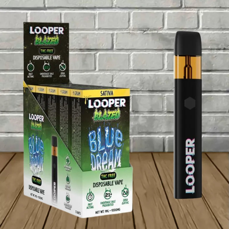 Looper Blazed THC Free Disposable 1g – TenVape