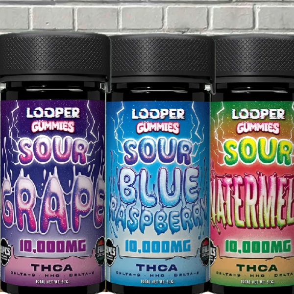 Looper THCa | D9 | HHC | D8 Gummies 10000mg – TenVape