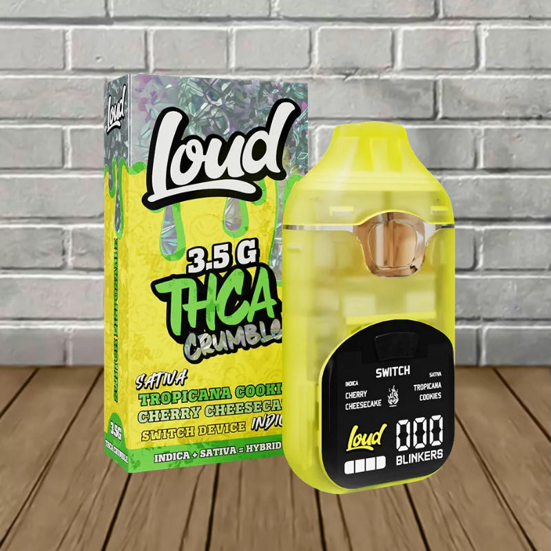 Loud Crumble Switch Device THCa 3.5g Disposable – TenVape