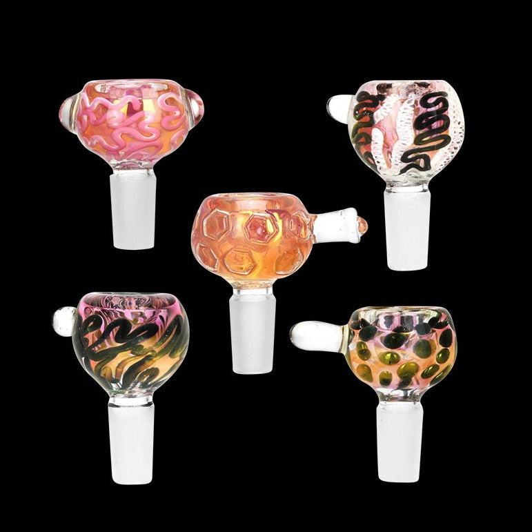 Smoke Cartel Luxe Rose Gold Fumed Glass Bowls - 20 Pack – TenVape