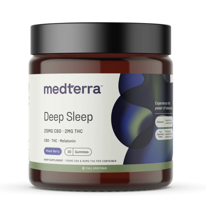Full Spectrum CBD + Delta 9 THC Gummies – Mixed Berry – Medterra – TenVape