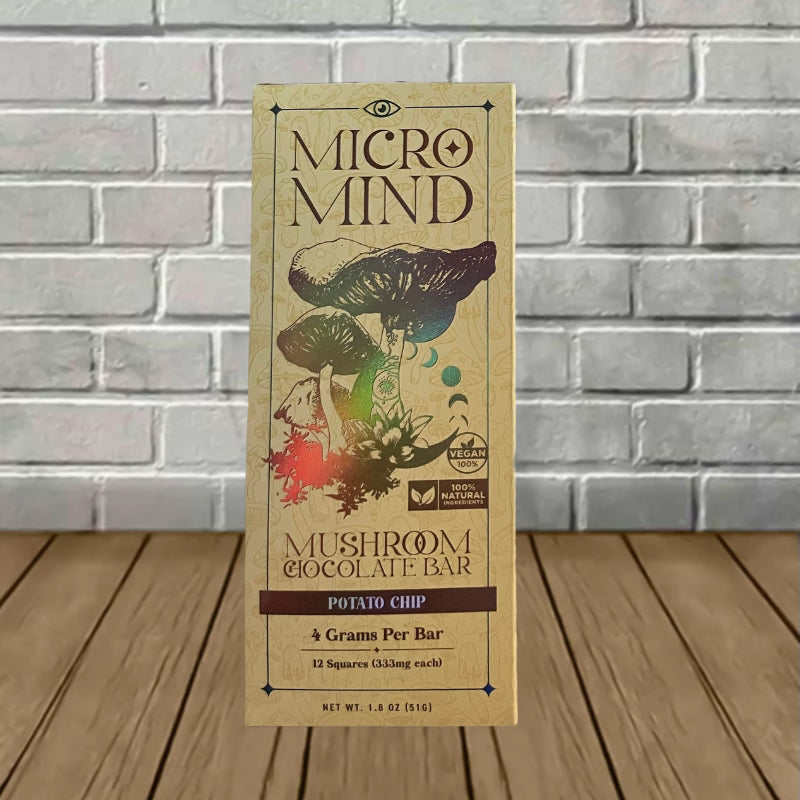 Micro Mind Mushroom Chocolate Bar 4g – TenVape
