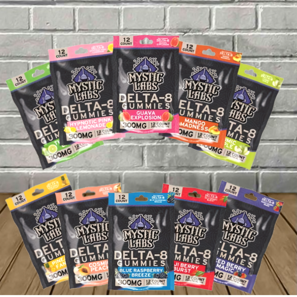 Mystic Labs Delta 8 THC Gummies 300mg – TenVape