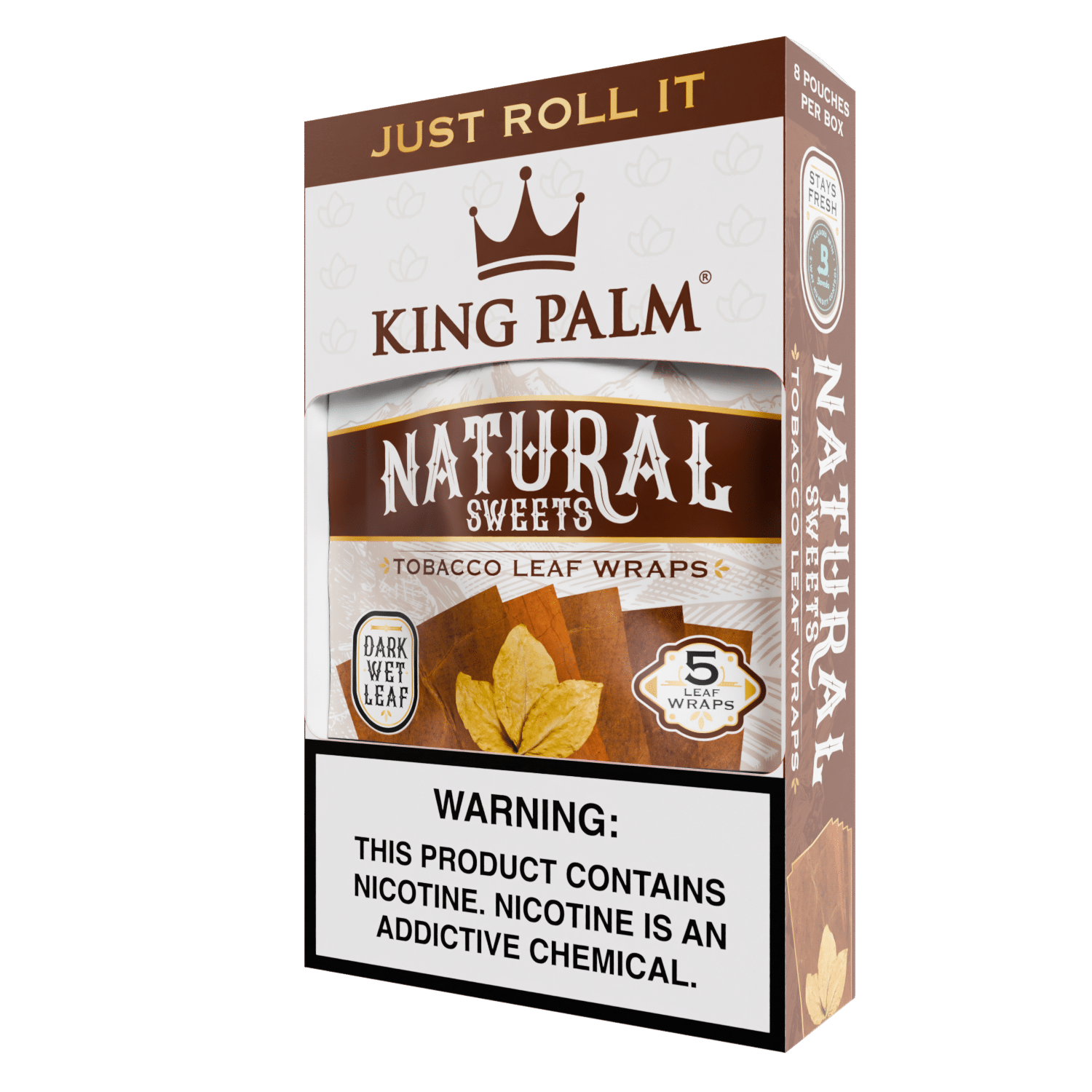 Tobacco Sheets – Natural Sweets King Palm – TenVape