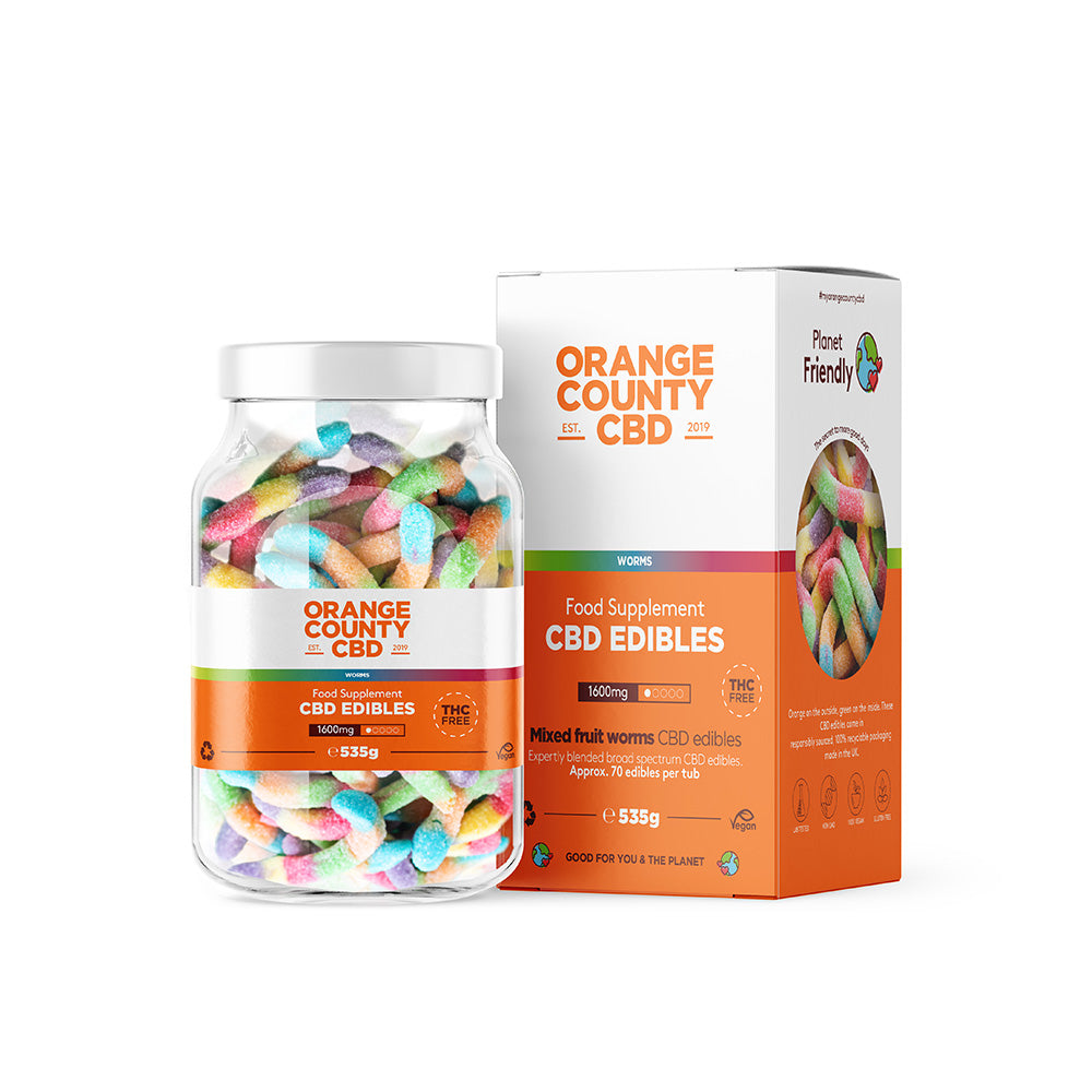 CBD Gummy Worms (Large Tub) – TenVape