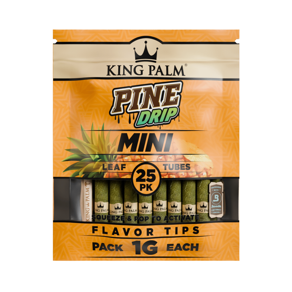 King Palm 25 Mini Rolls – Pine Drip – TenVape