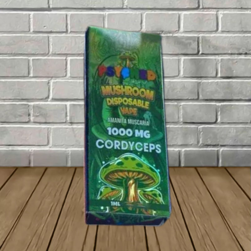 Psyched Disposable Mushroom Vape 1000mg – TenVape