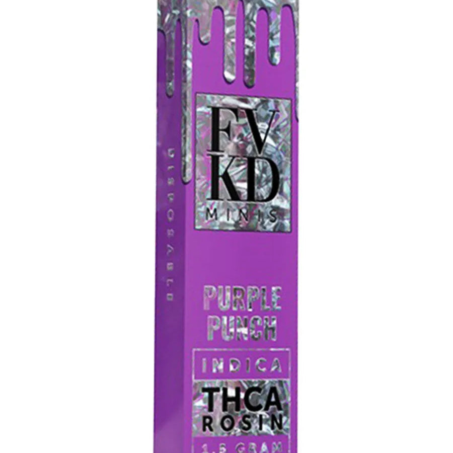 Purple Punch FVKD Minis THCA Live Rosin Disposable 1.5G – TenVape