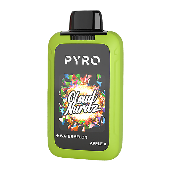 Watermelon/Apple CLOUD NURDZ X PYRO Duo – TenVape