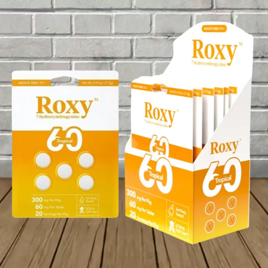 Roxy XL 7-Hydroxymitragynine Tablets 60mg – TenVape