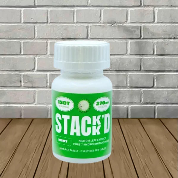 STACK’D Pure 7-Hydroxymitragynine Tablets 15ct – TenVape