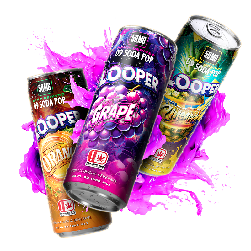 Looper Vape D9 Soda Pop Drinks – TenVape